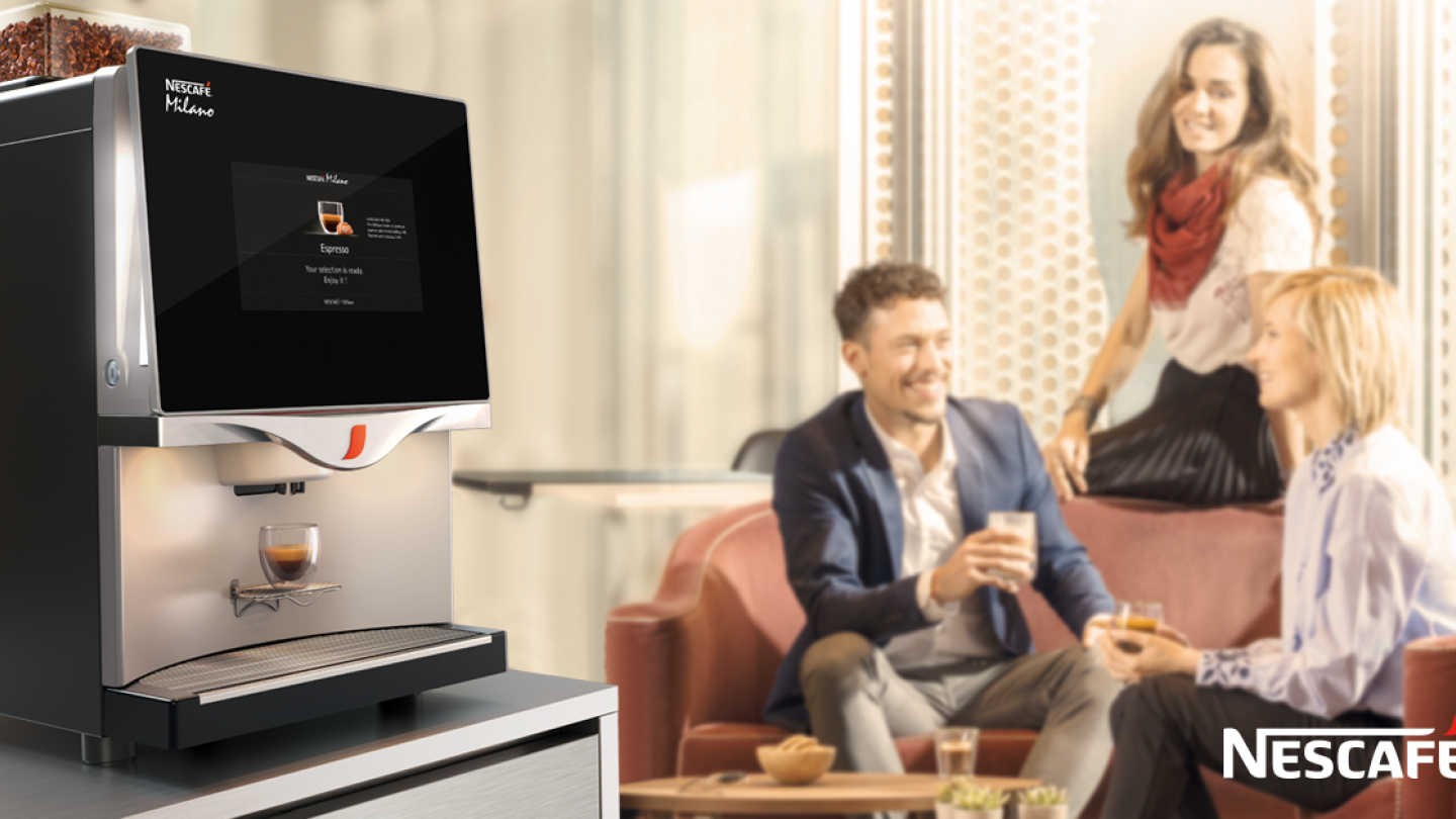 NESCAFÉ® koffiebonen machine | Nestlé Professional