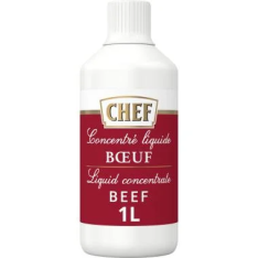 CHEF Concentré Liquide Bœuf - 1 L | Nestlé Professional